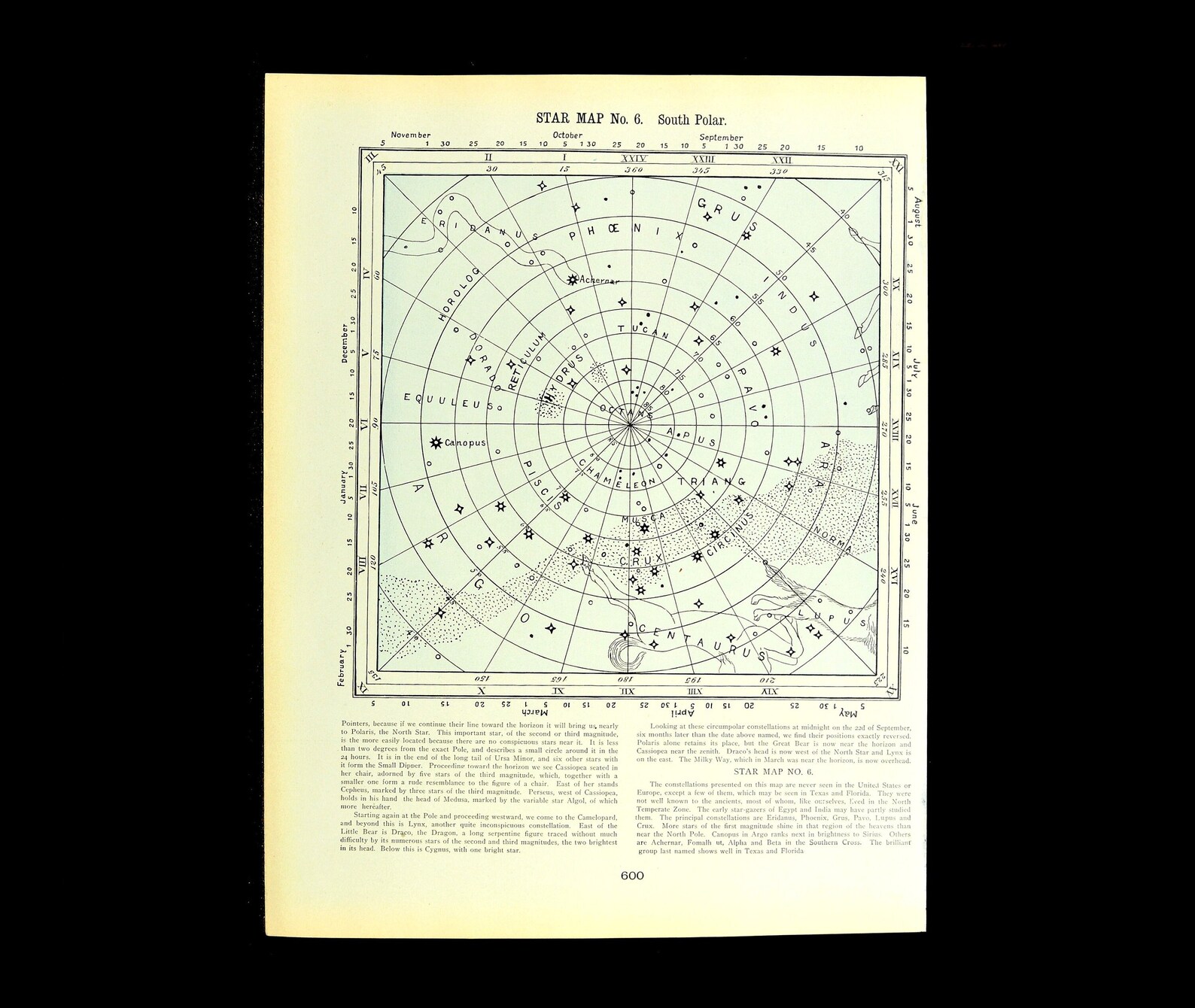 Star Chart Map of the Stars Wall Art Constellation Map - Etsy