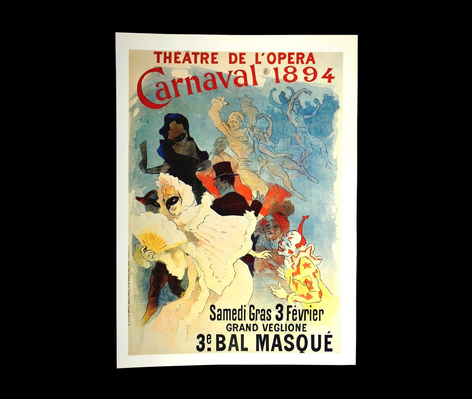 French Theater Poster Paris Opera Print Wall Art Parisian Gift - Etsy