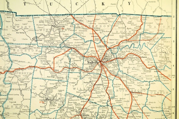 Tennessee Road Map