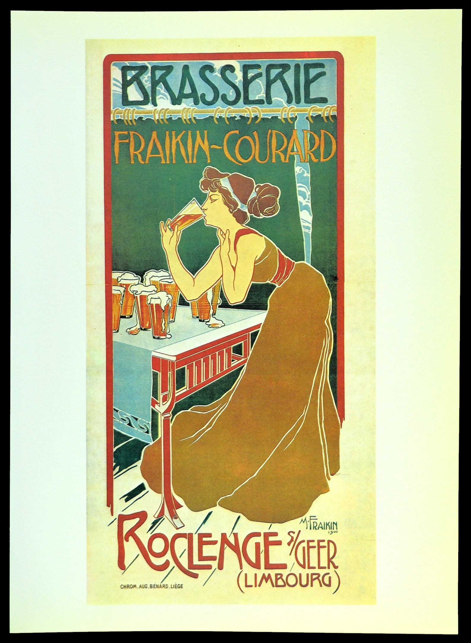 French Bar Poster Paris Drinking Print Beer Wall Art Print | Etsy