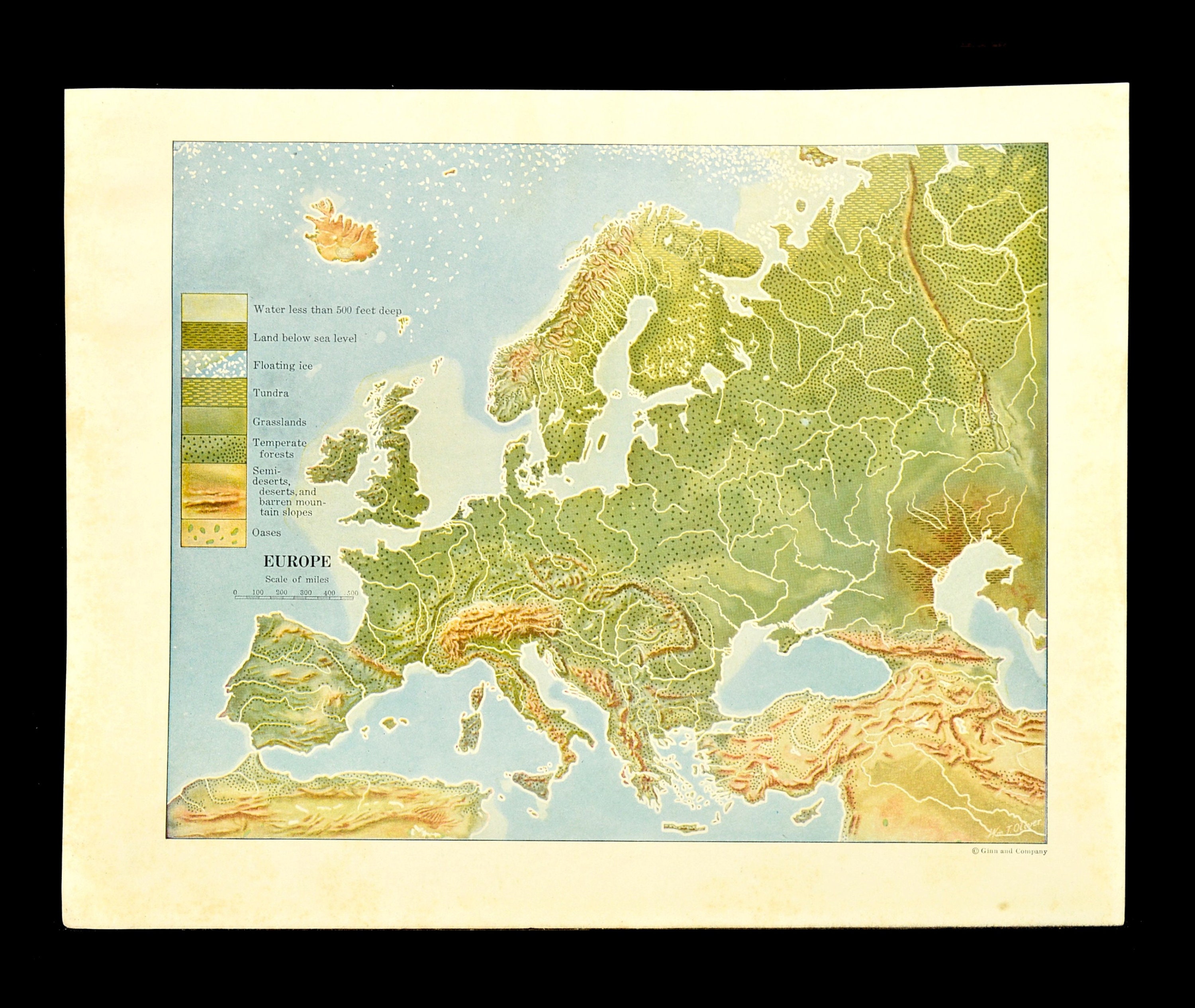 Physical Map Of Europe 2022