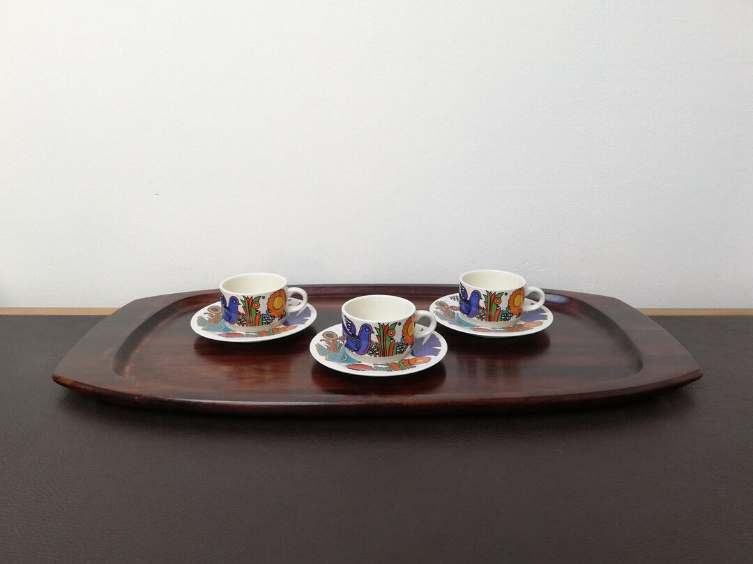 Vintage Jean Gillon Jacaranda Tray, Model 732. - Etsy UK