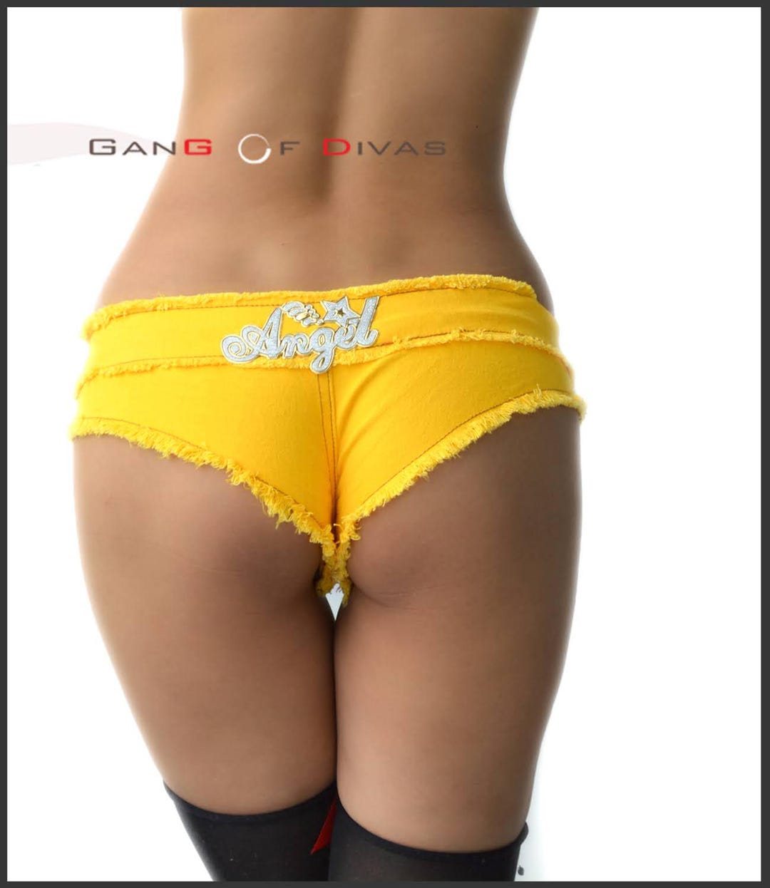 Microscopic Denim Shorts | Gang OF Divas | Y2K Micro Jorts | Cheeky Denim Hot Pants | Festival ...