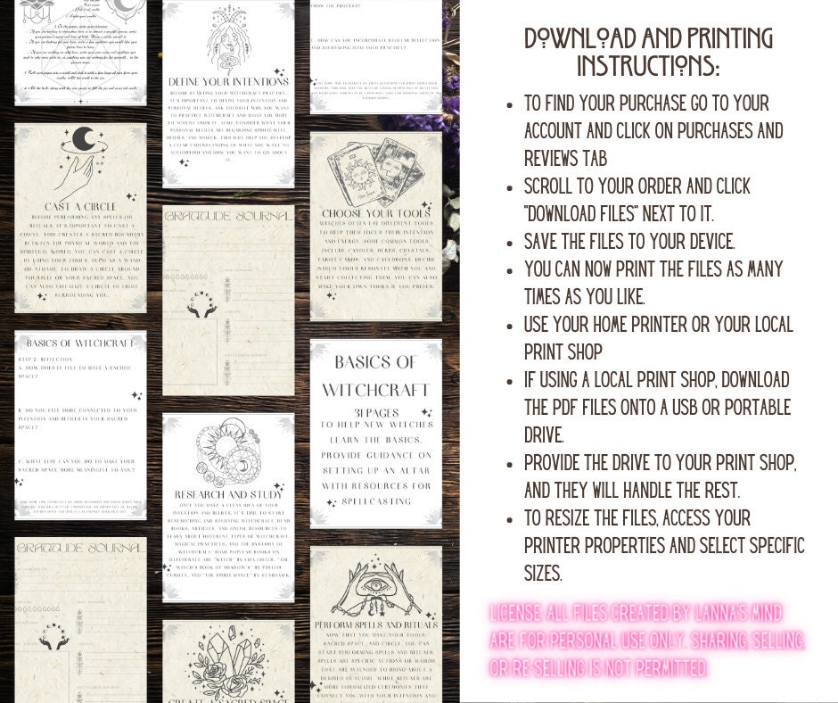 Basics of Witchcraft Bundle Witchcraft Essentials: Unleash Your ...