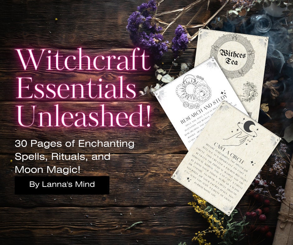 Basics of Witchcraft Bundle Witchcraft Essentials: Unleash Your ...