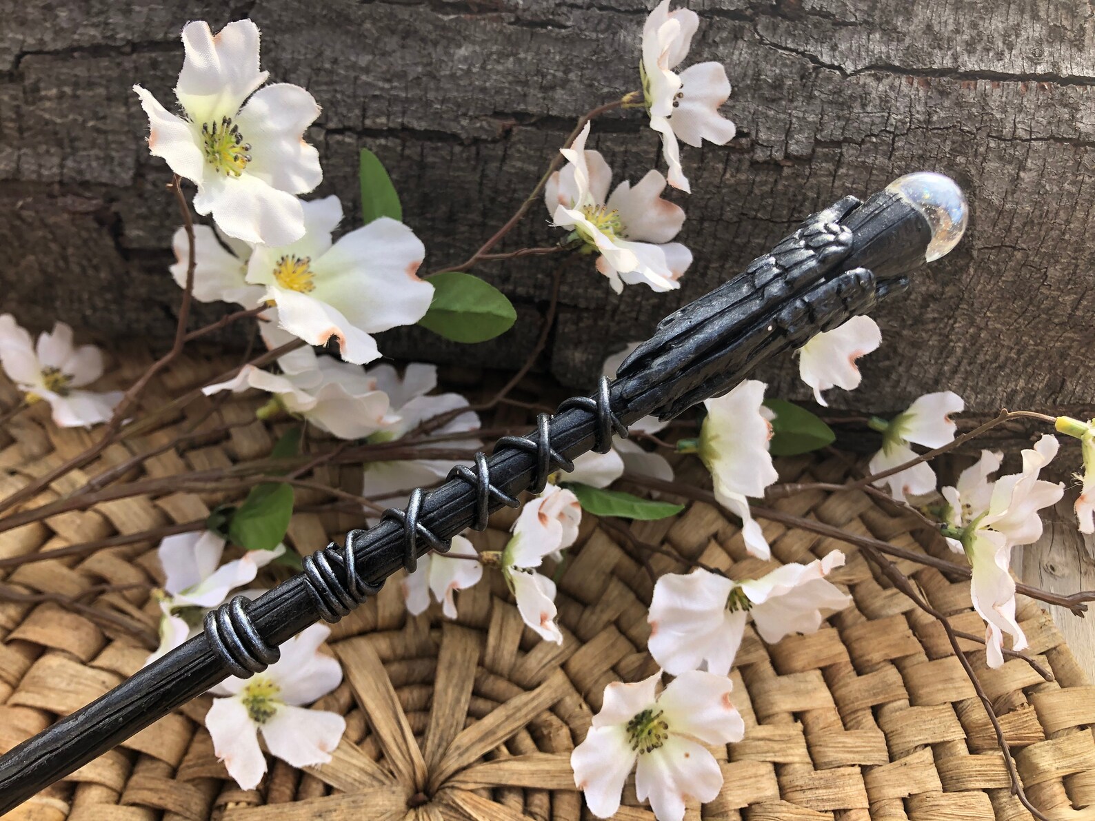 The Angels Wand fairy Wand-wizard Witch Wand-nature Wand - Etsy