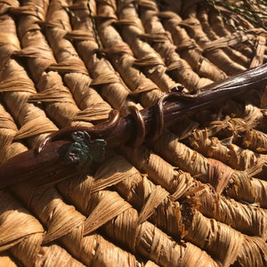 Amethyst Crystal Wand -fairy Wand-wizard Witch Wand-nature Wand - Etsy