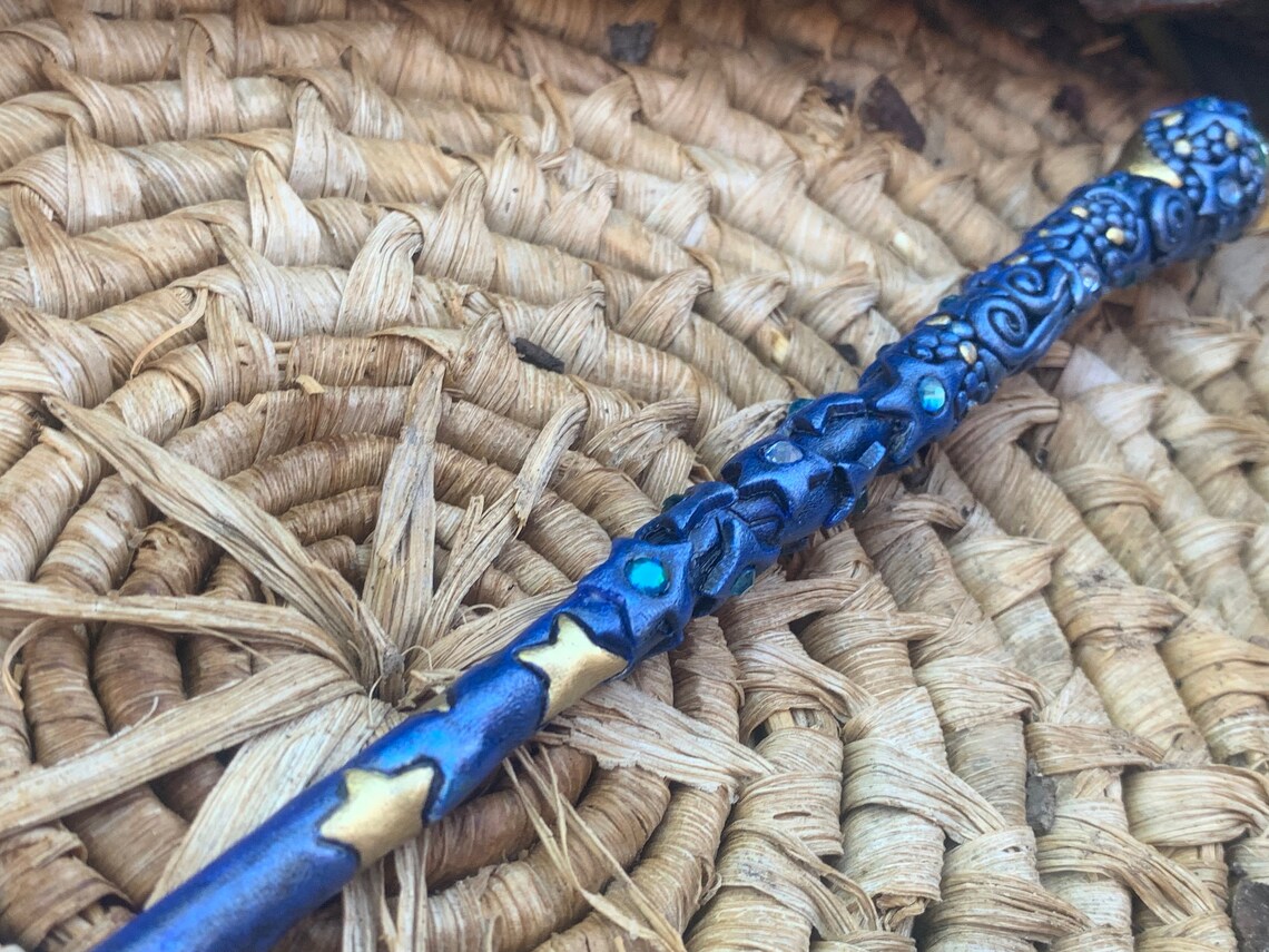 Merlins Wand Fairy wand-Wizard Witch wand-Nature Wand | Etsy