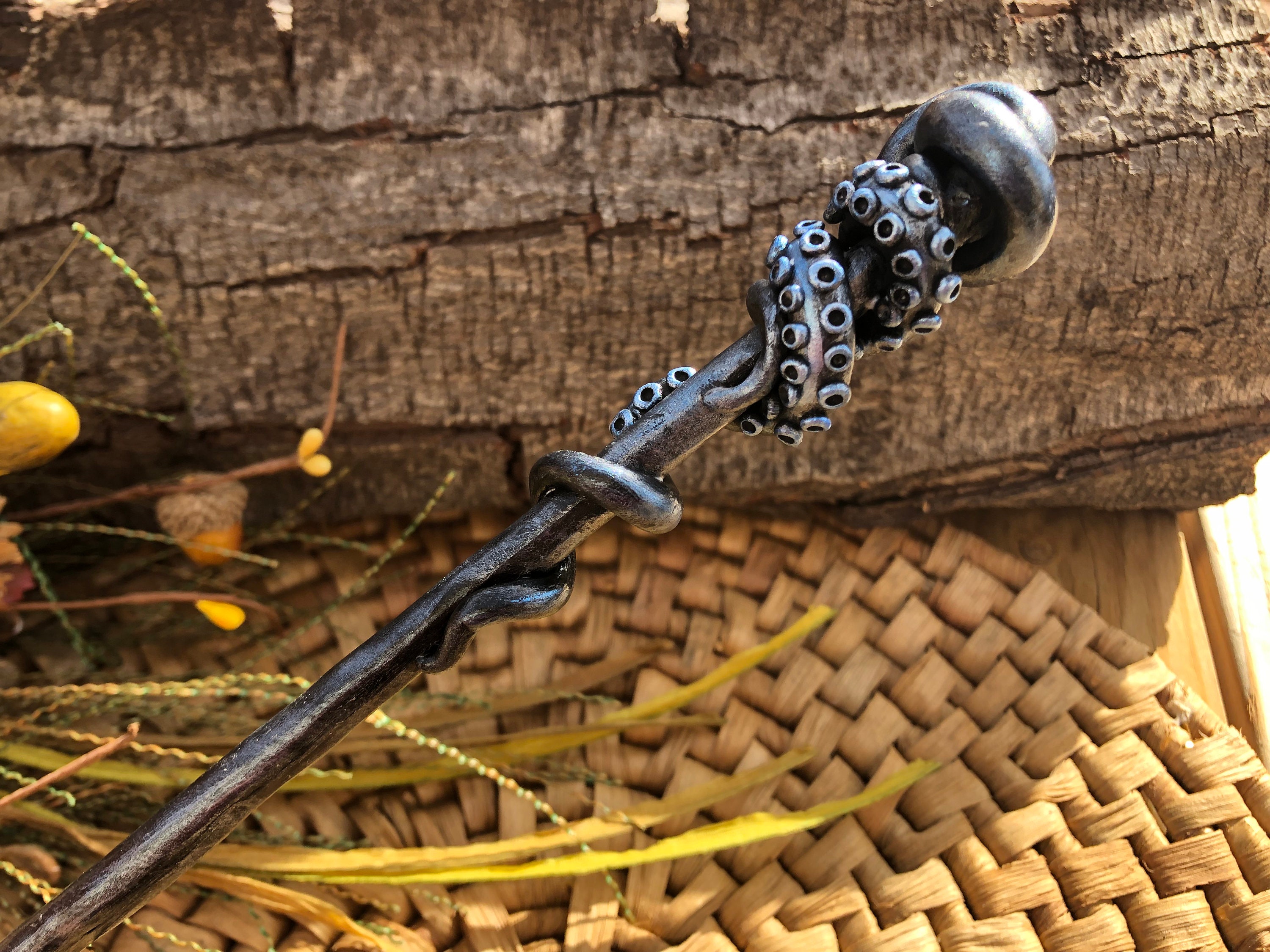 The Tentacle Wand Villain Cosplay-wizard Wand | Etsy