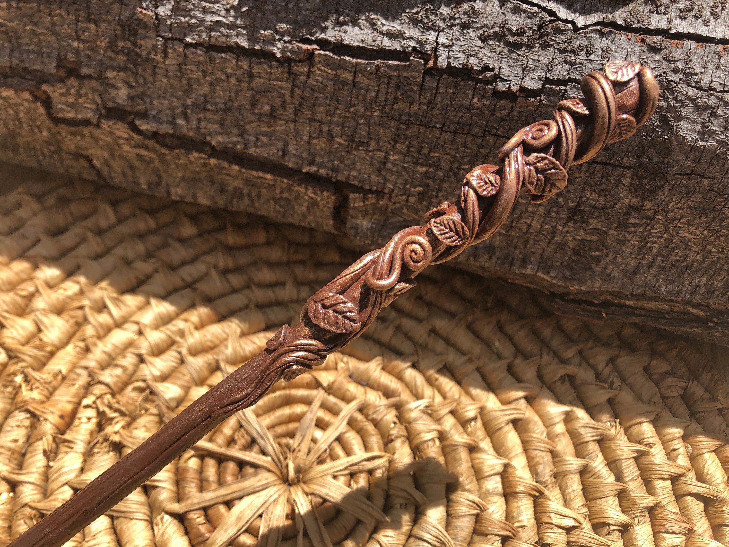 The Creeping Wand -fairy Wand-wizard Witch Wand-nature Wand - Etsy