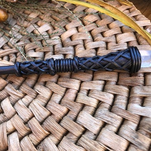 Crystal Wand Quartz -witch Wand- Wizard Wand - Etsy