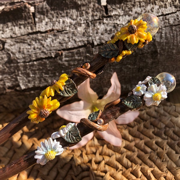 Flower Girl Wand - Etsy