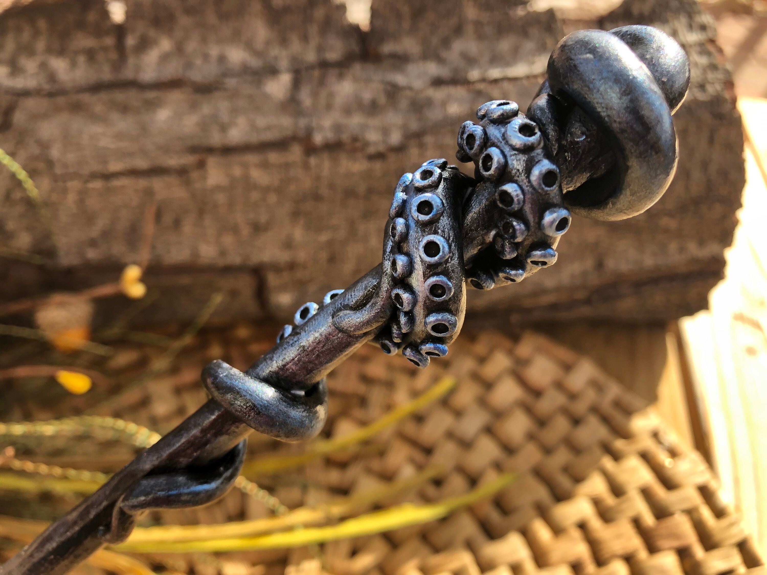 The Tentacle Wand Villain Cosplay-wizard Wand | Etsy