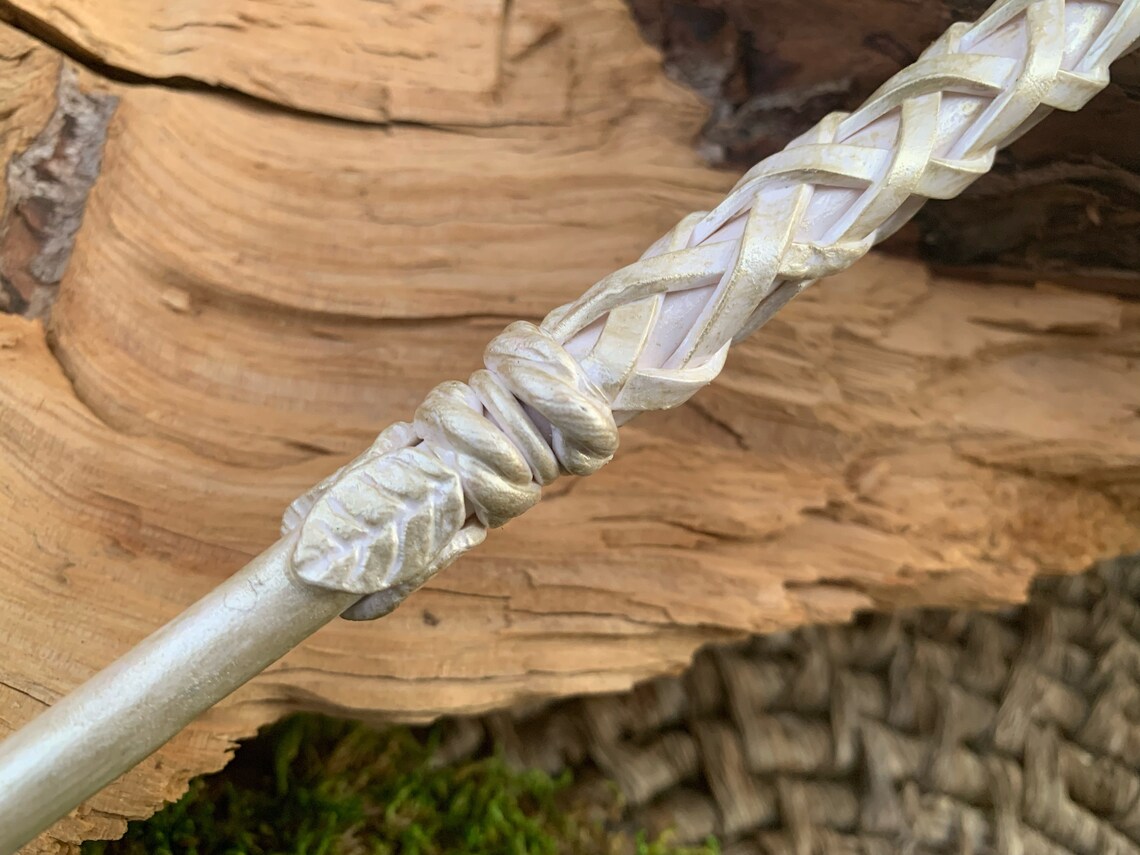 Clear Quartz White Crystal Wand fairy Wand-white Wizard - Etsy