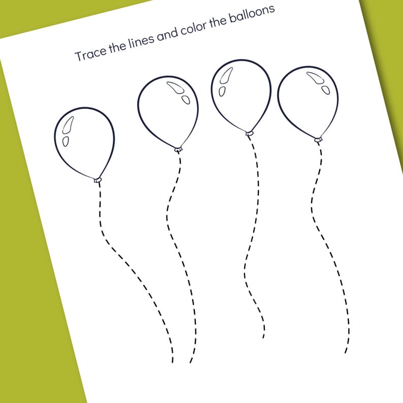 Line Practice Worksheets Line Tracing Practice Summer Worksheets ...