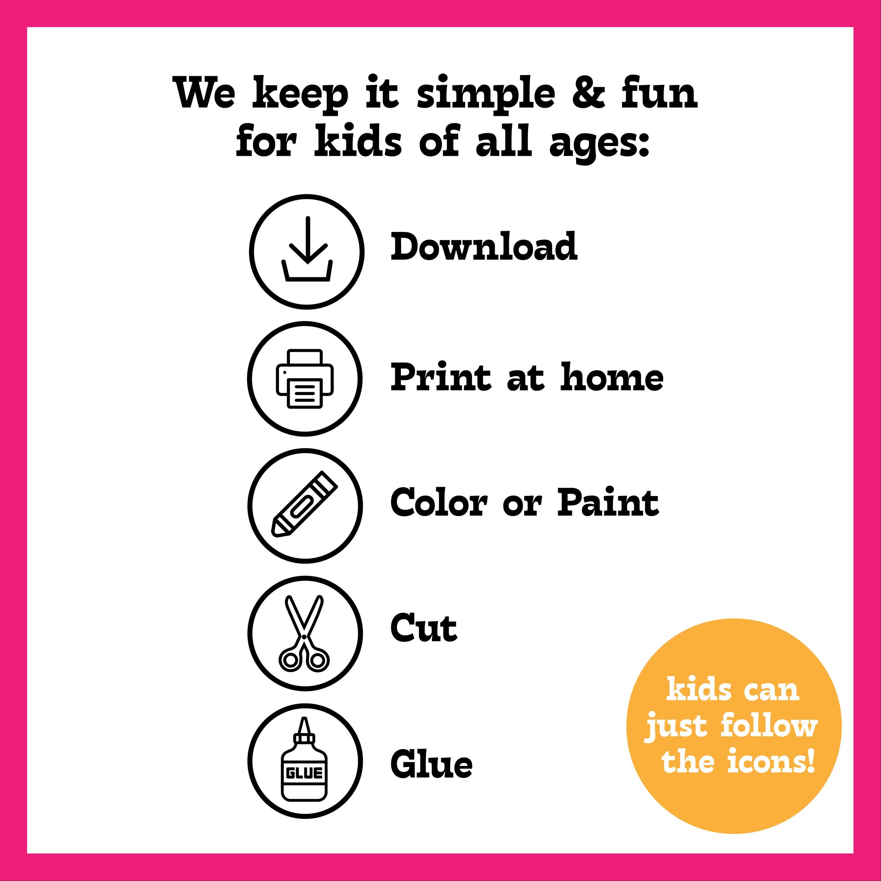 Kids Activity, Color a Cat, Black Cat, Halloween Learning Activity ...