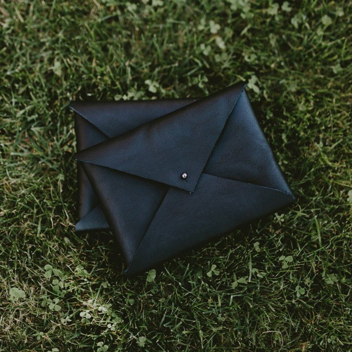 Classic Leather Envelope for Prints Black Packaging for - Etsy