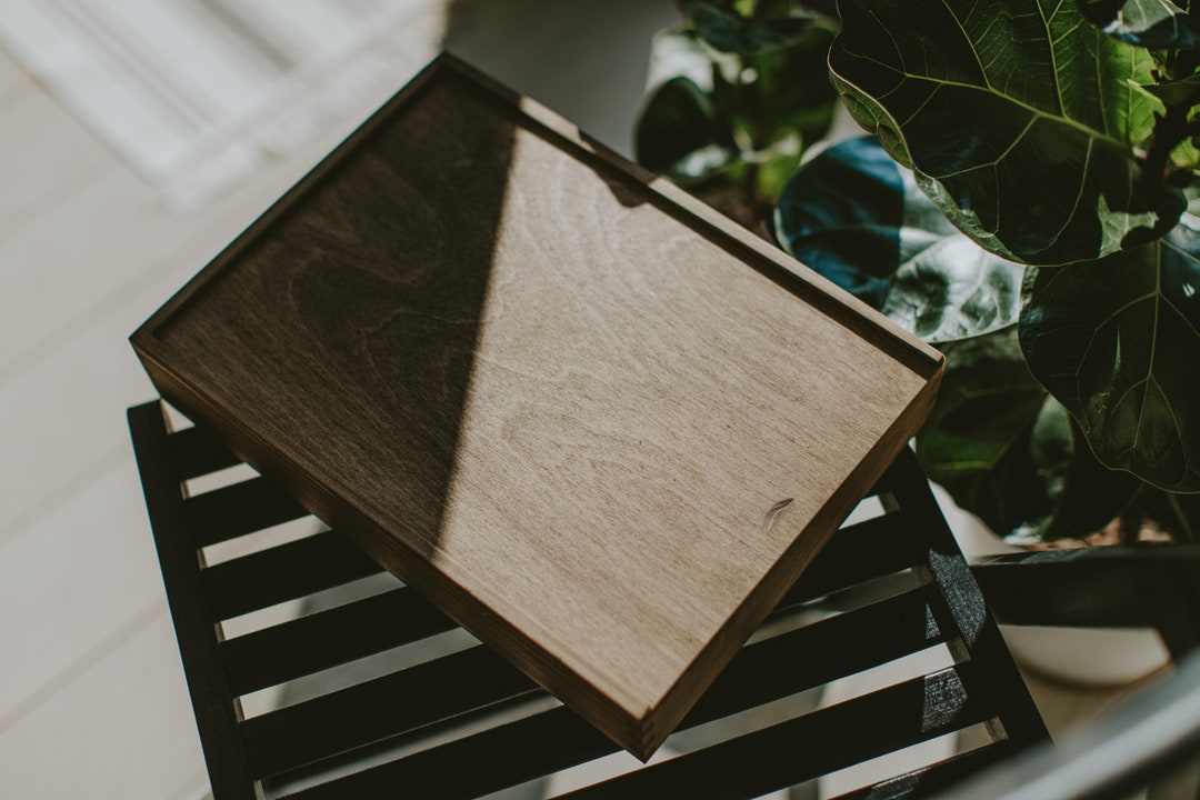 Wooden Photo Box for 8x12 (20x30 Cm) Prints, Proof Box, Wedding Photo ...