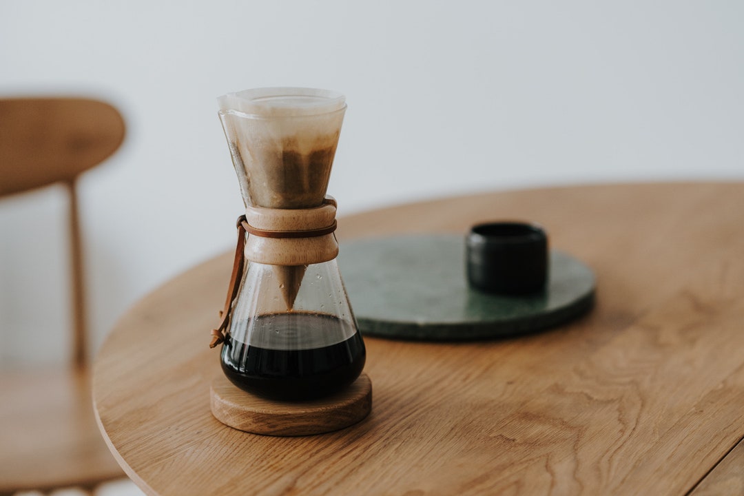 Wooden Oak Coaster | Coffee Maker Coaster | Coffee Dripper Coaster ...