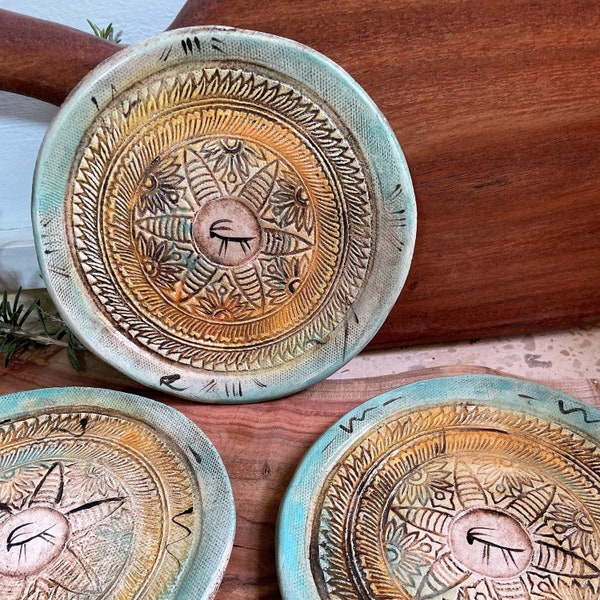 Mandala Plate - Etsy