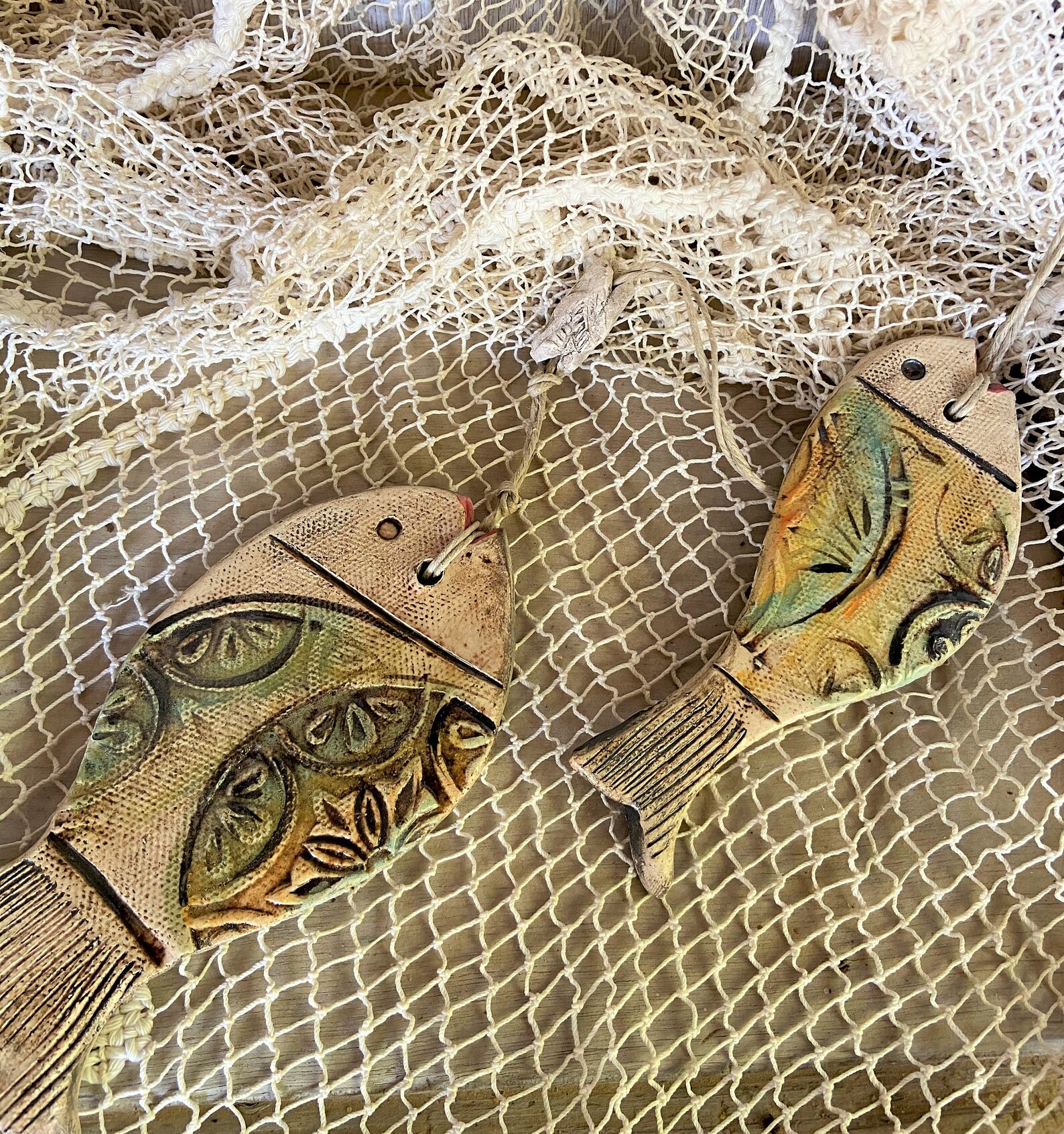 Handmade Ceramic Fish, , Ceramic Fish Sculpture, Fish Wall Hanging ...