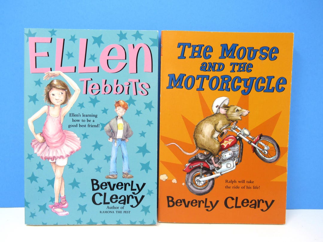 Beverly Cleary Paperback Book Set: Ellen Tebbits and the Mouse and the ...