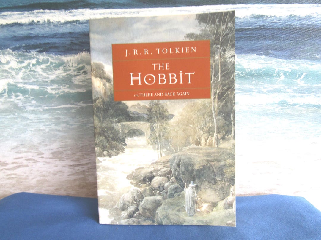 This is a J.R.R. Tolkien Paper Back Book the Hobbit free Shipping - Etsy