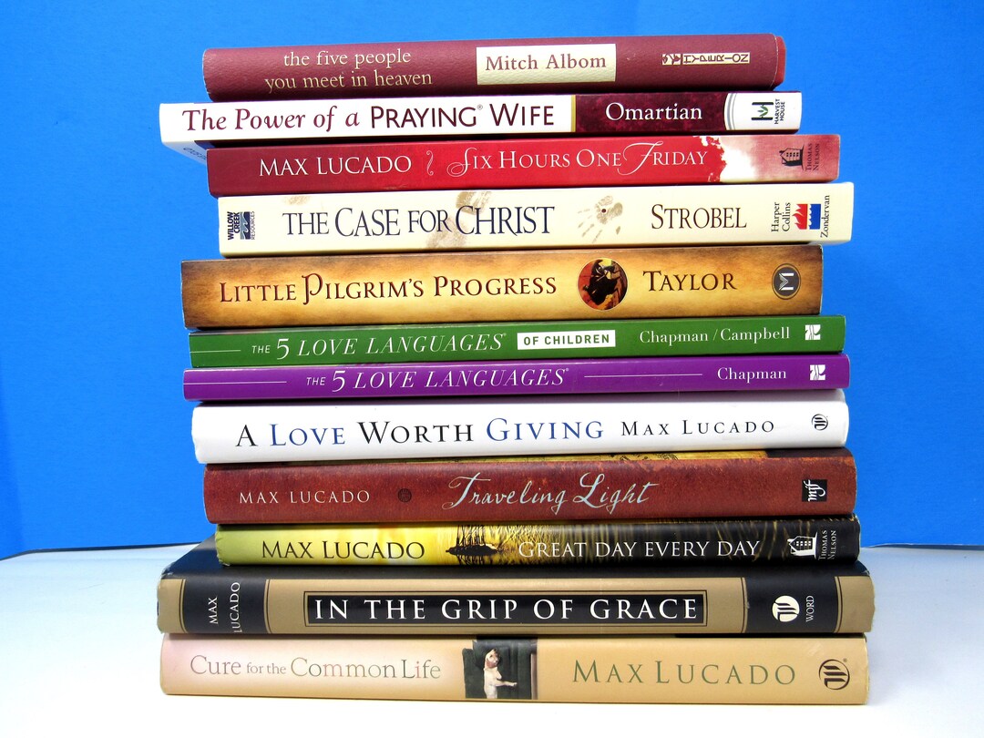 12pc Book Set, Christian Books for Reading, Sharing, Staging by ...