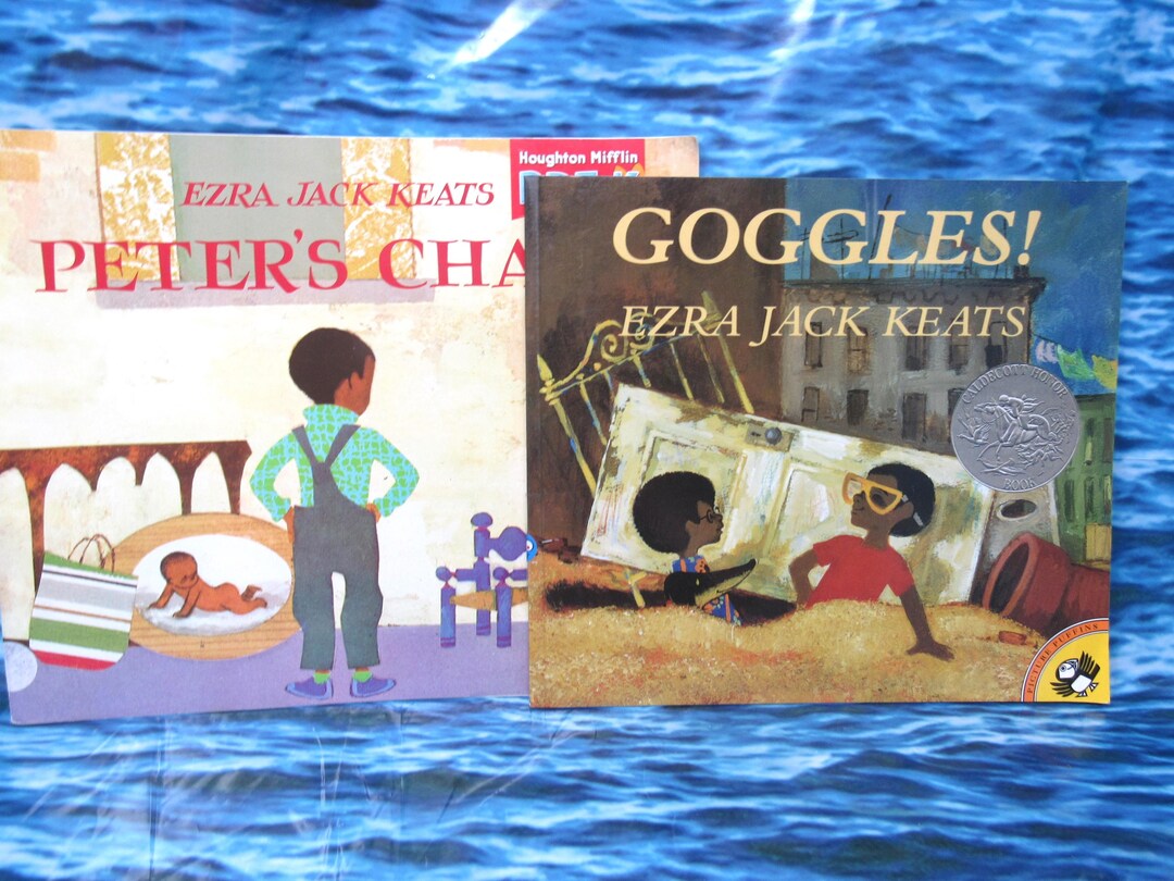 2 Book Set by Ezra Jack Keats peter's Chair goggles Paperbacks - Etsy