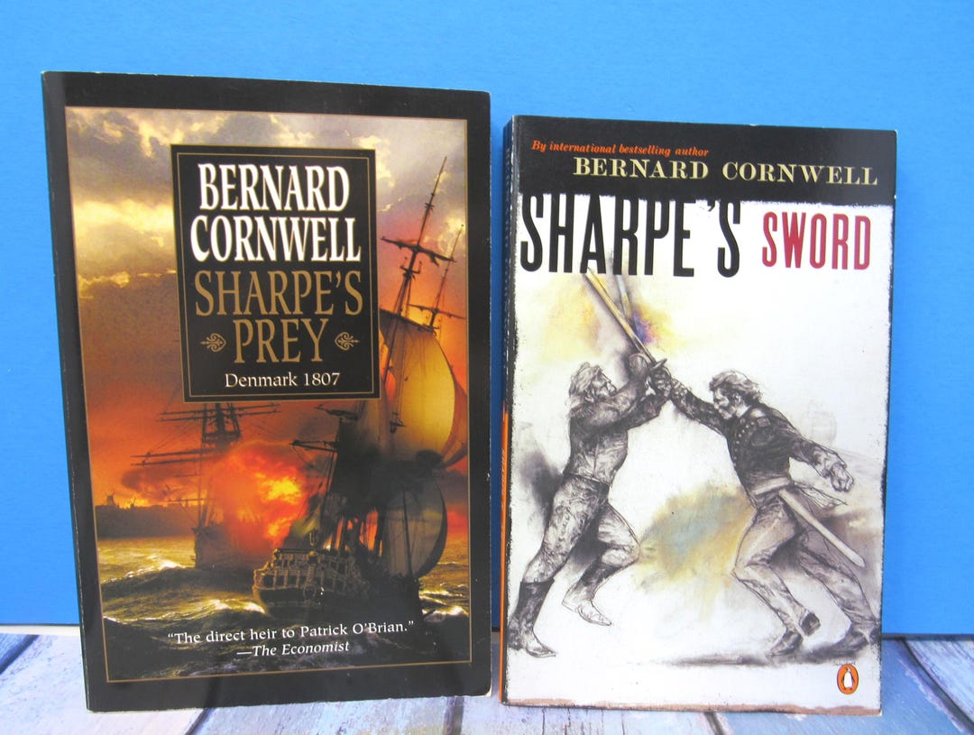 Bernard Cornwell Book Set sharpe's Sword sharpe's Prey Historical ...