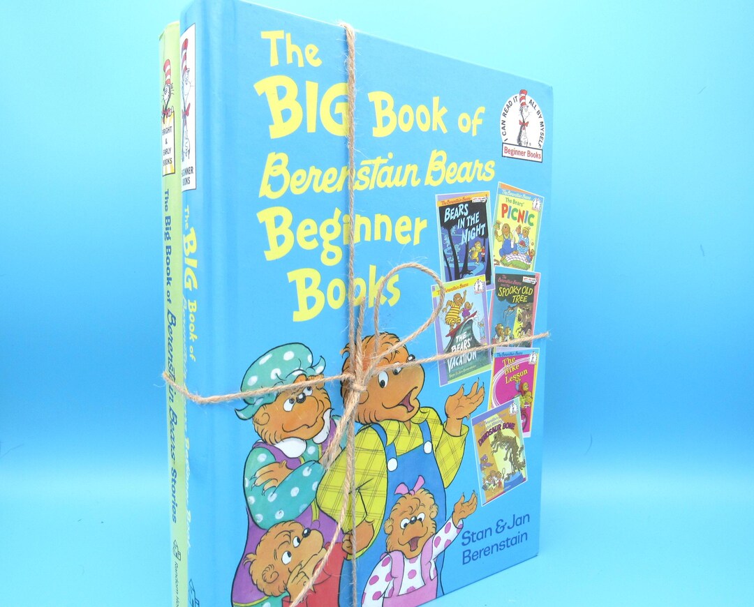 2pcs "big Book of Berenstain Bears Beginner Books - Hardcover Books by ...