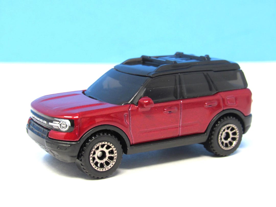 Ford Bronco Sport Matchbox Red Toy Car - Nearly New Condition - Etsy