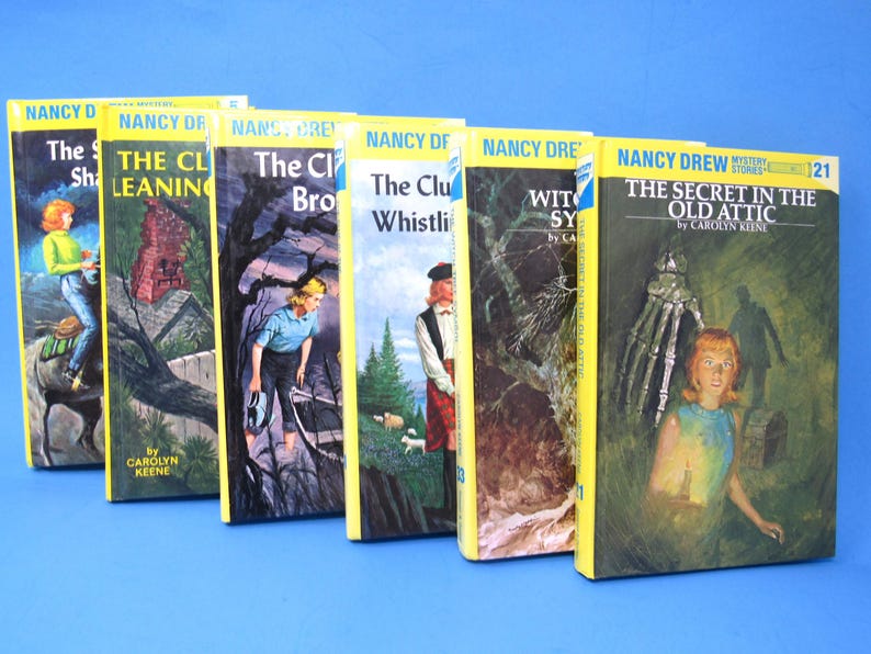Collection of 6 Nancy Drew Hardcover Books by Carolyn Keene -witch Tree ...