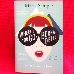 Maria Semple where'd You Go Bernadette - Etsy