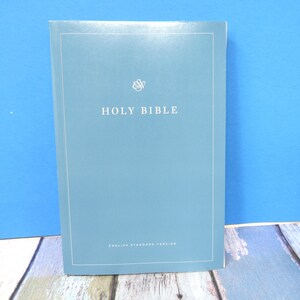 Paperback Holy Bible, Blue English Standard Version - Etsy