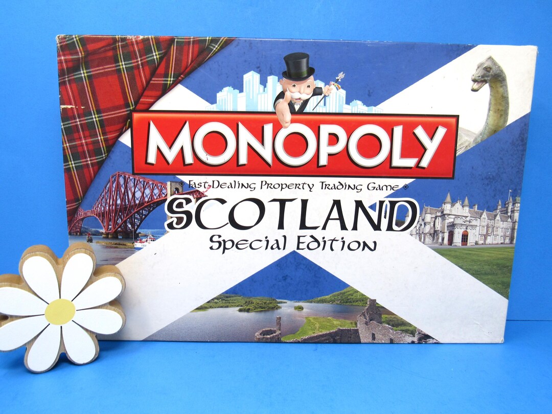 Monopoly Scotland Special Edition, Complete Game Included - Etsy