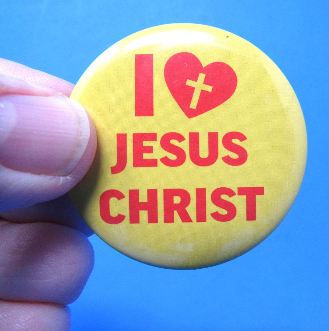 Christian Pin Bundle - 4 Included "i (heart) Jesus Christ" – Christian ...