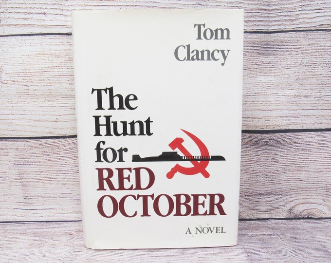 Tom Clancy the Hunt for Red October First Edition Hardback Book, Free ...