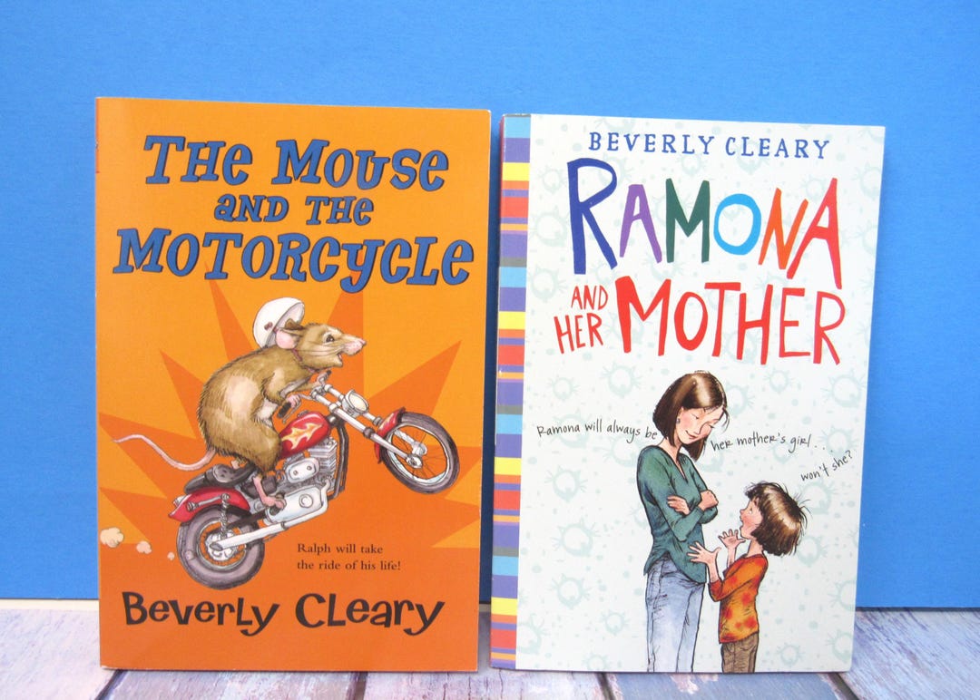 TWO Book Set by Beverly Cleary ramona and Her Mother the Mouse and the ...