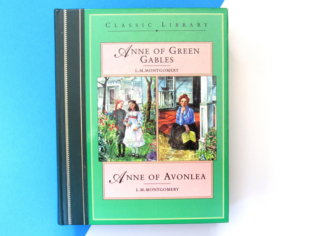 L. M. Montgomery Anne of Green Gables, Anne of Avonlea, Hardcover ...