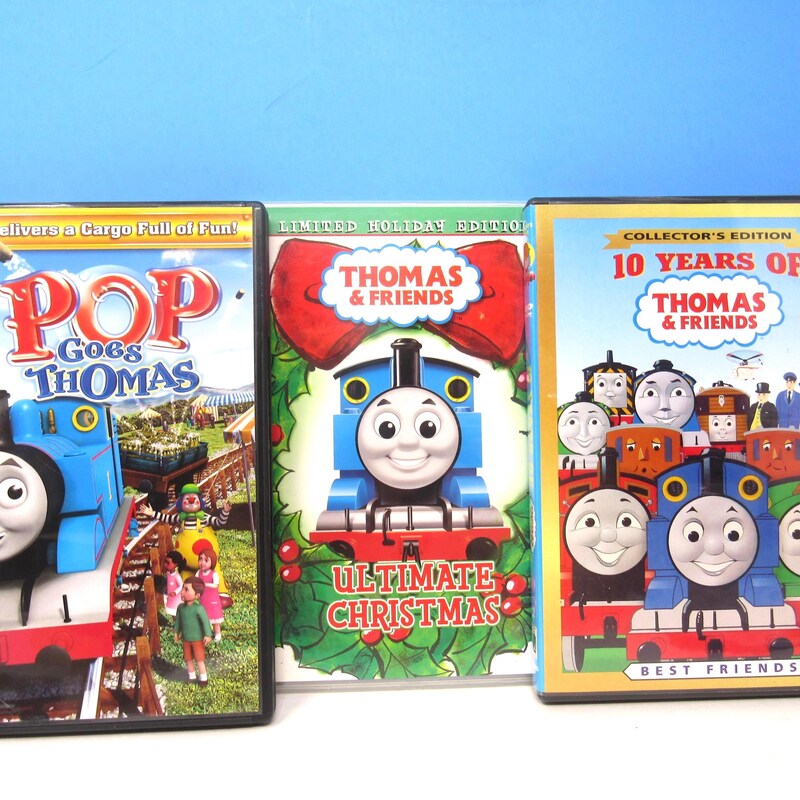 Thomas and Friends Dvds - Etsy