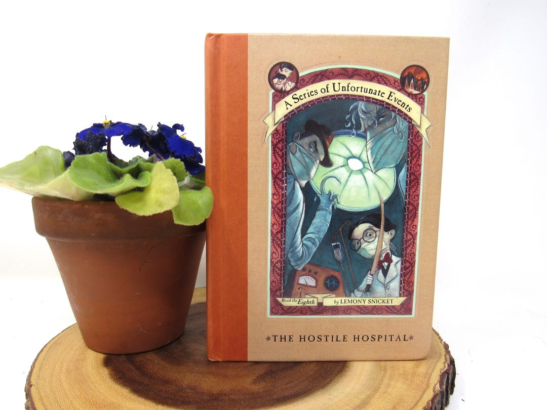 The Hostile Hospital Hardcover Boook by Lemony Snicket - Etsy