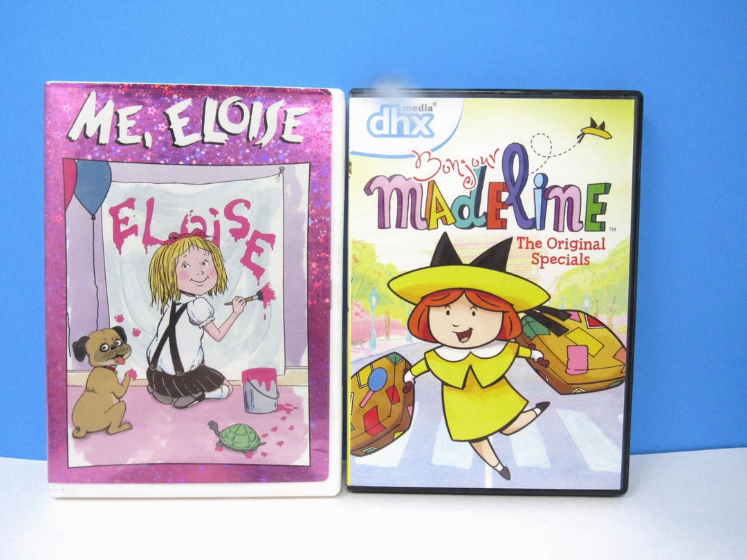2 DVD SET "me, Eloise" "madeline the Original Specials" - Free Shipping - Etsy