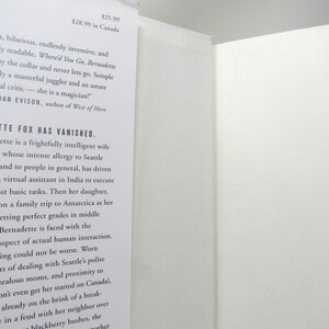 Maria Semple where'd You Go Bernadette - Etsy