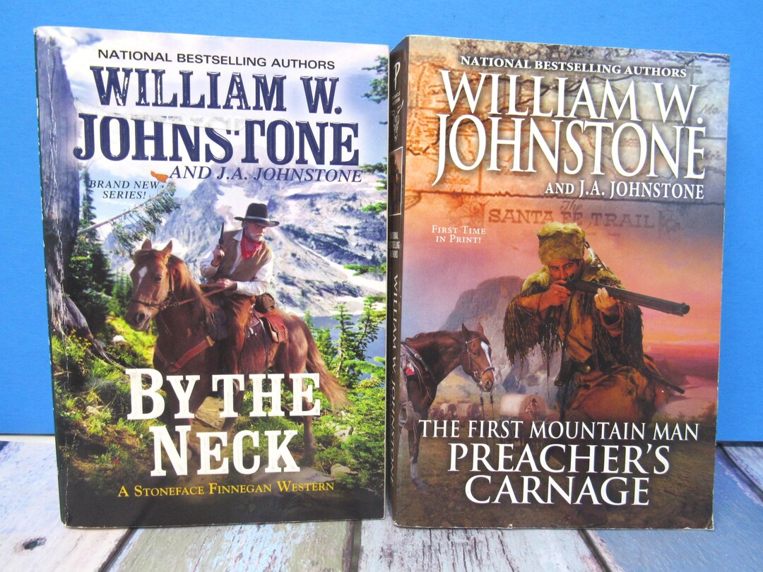 William W. Johnstone Book Set, 2 Western Novels the First Mountain Man ...