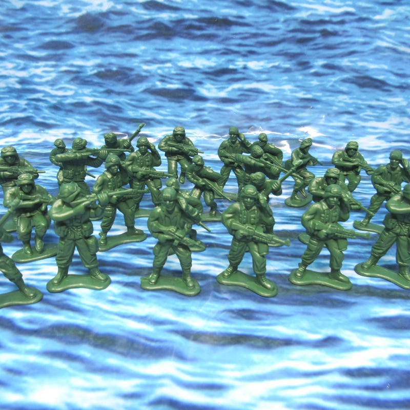 Green Army Men - Etsy