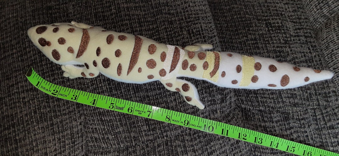 Leopard Gecko Detailed Stuffed Softy, Low Maintainance, Best Pet Ever ...