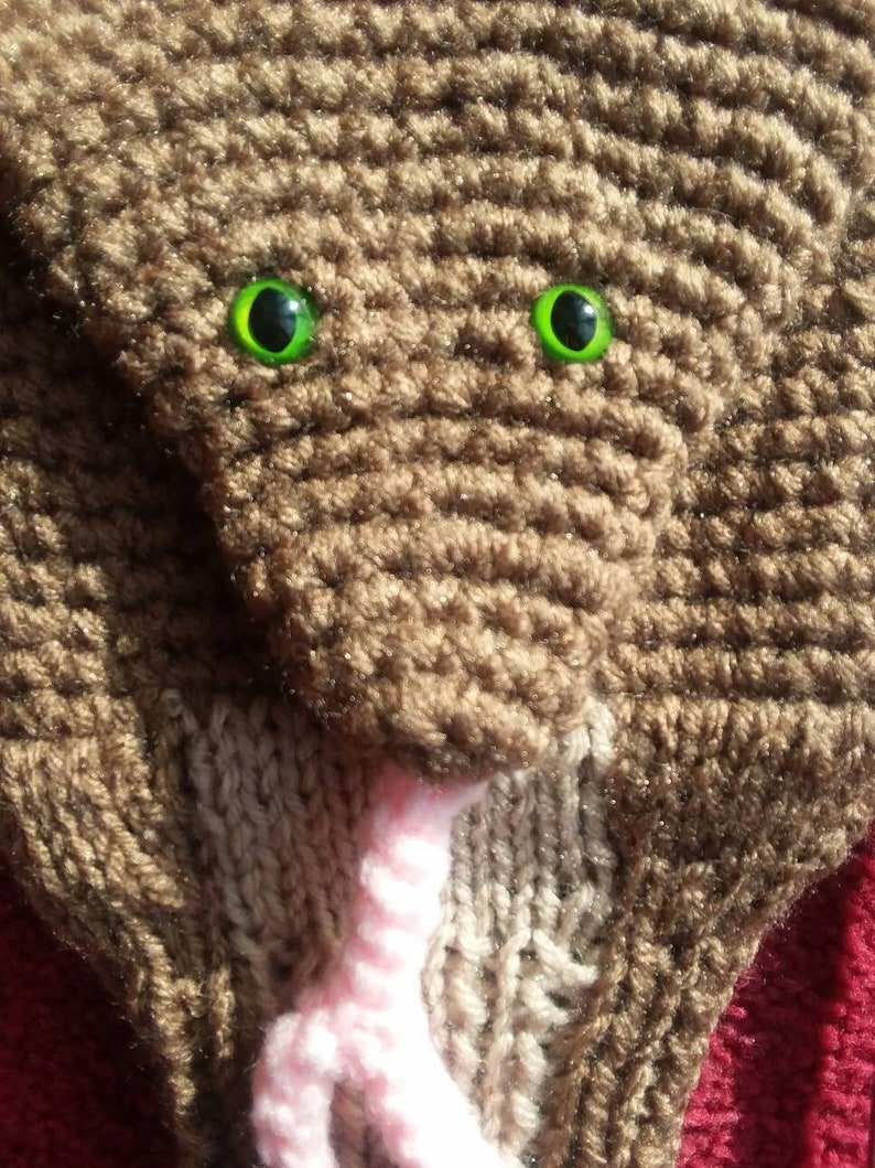 Hand Knit Snake Golf Club Cover - Etsy