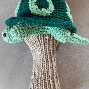 Hand Knit Turtle Tortoise Golf Club Cover - Etsy