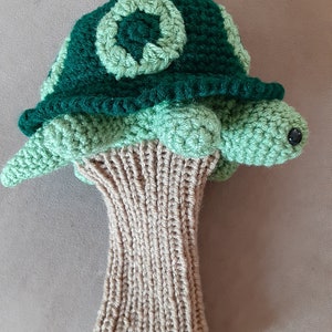 Hand Knit Turtle Tortoise Golf Club Cover - Etsy